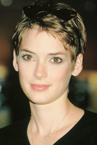 Winona Ryder Pixie Cut