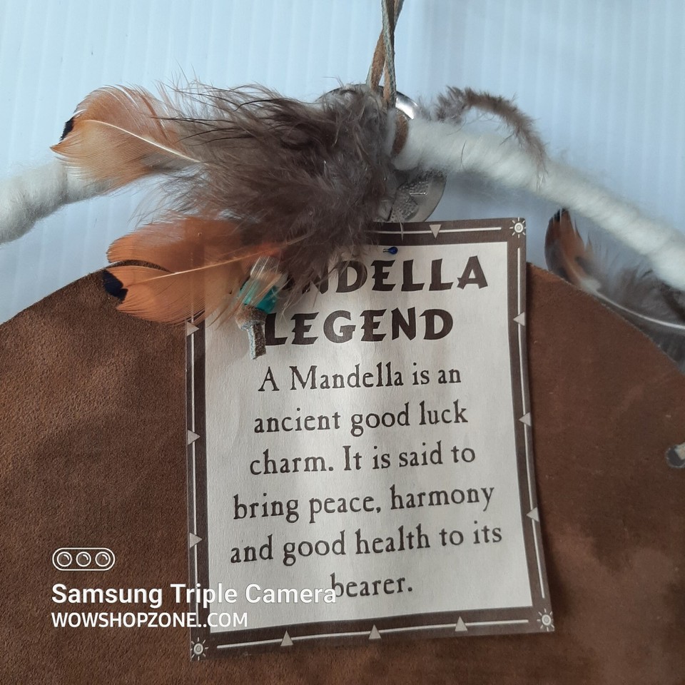 Vintage Native American Dream Catcher Indian Handmade Mandala Shield ...