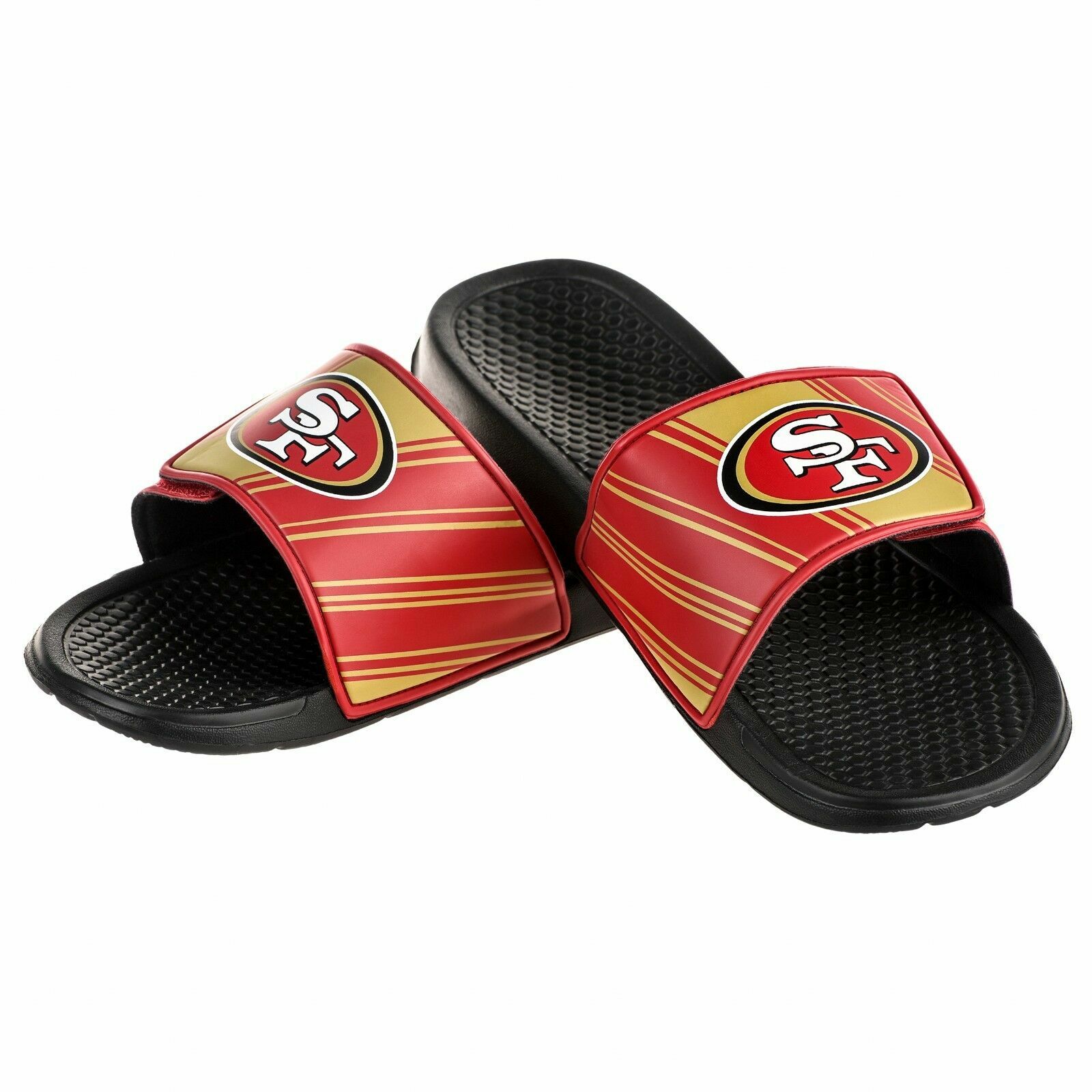 NFL San Francisco 49ers Men's Legacy Sport Slide Sandals | eBay