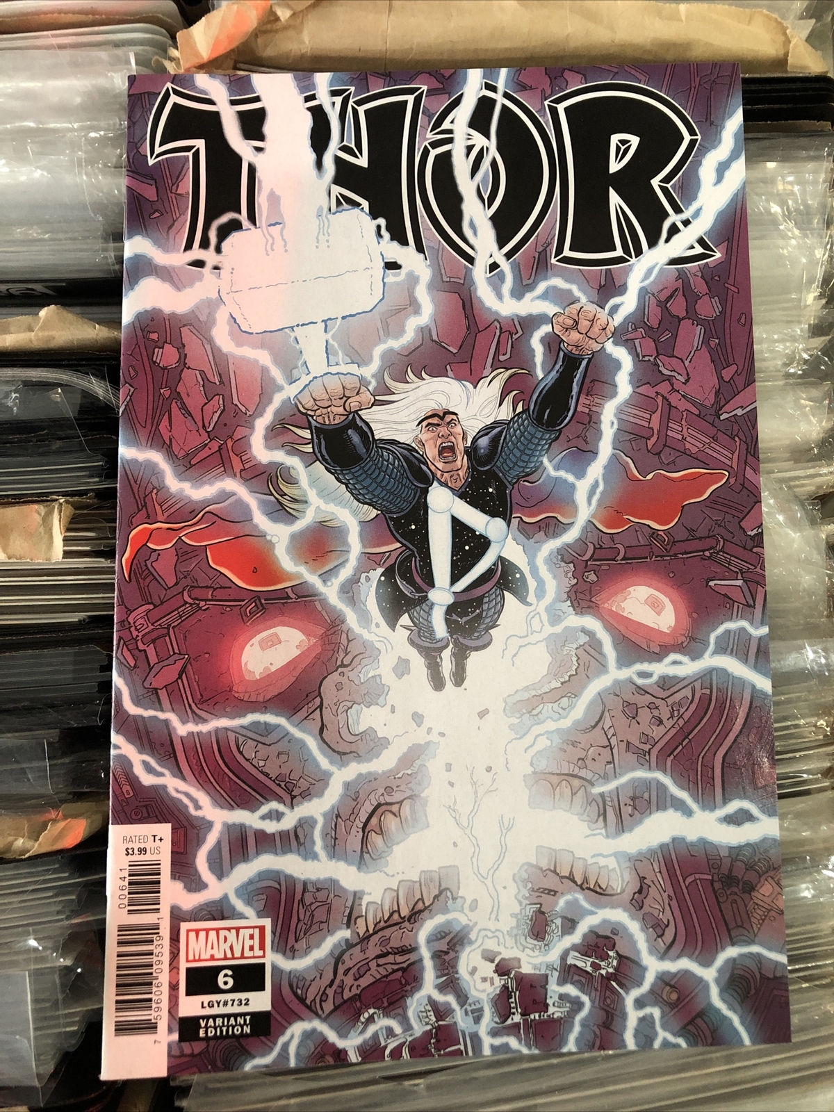 THOR #6 SKROCE SECRET VARIANT COVER DONNY CATES BLACK 2020 MARVEL ...