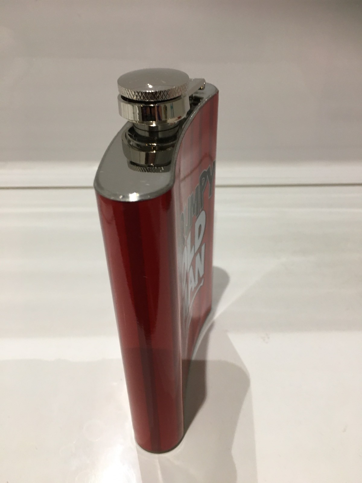 Grumpy Old Man Novelty Hip Flask Mens Dad Birthday Gift Present Alcohol ...