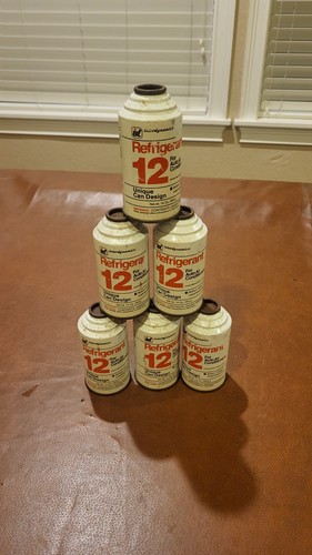 R12 Refrigerant, 6 cans of 14 oz each (84 oz) SEALED VINTAGE NOS | eBay