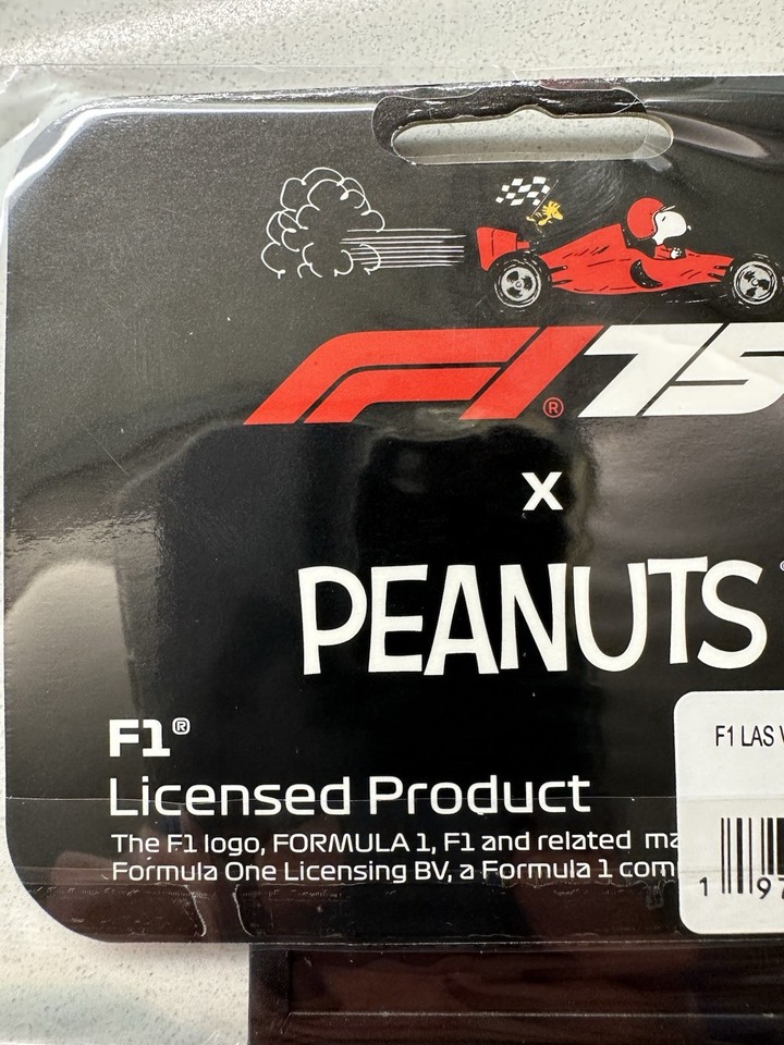 F1 Las Vegas Grand Prix Formula 1 Snoopy Peanuts Magnet 75th ...