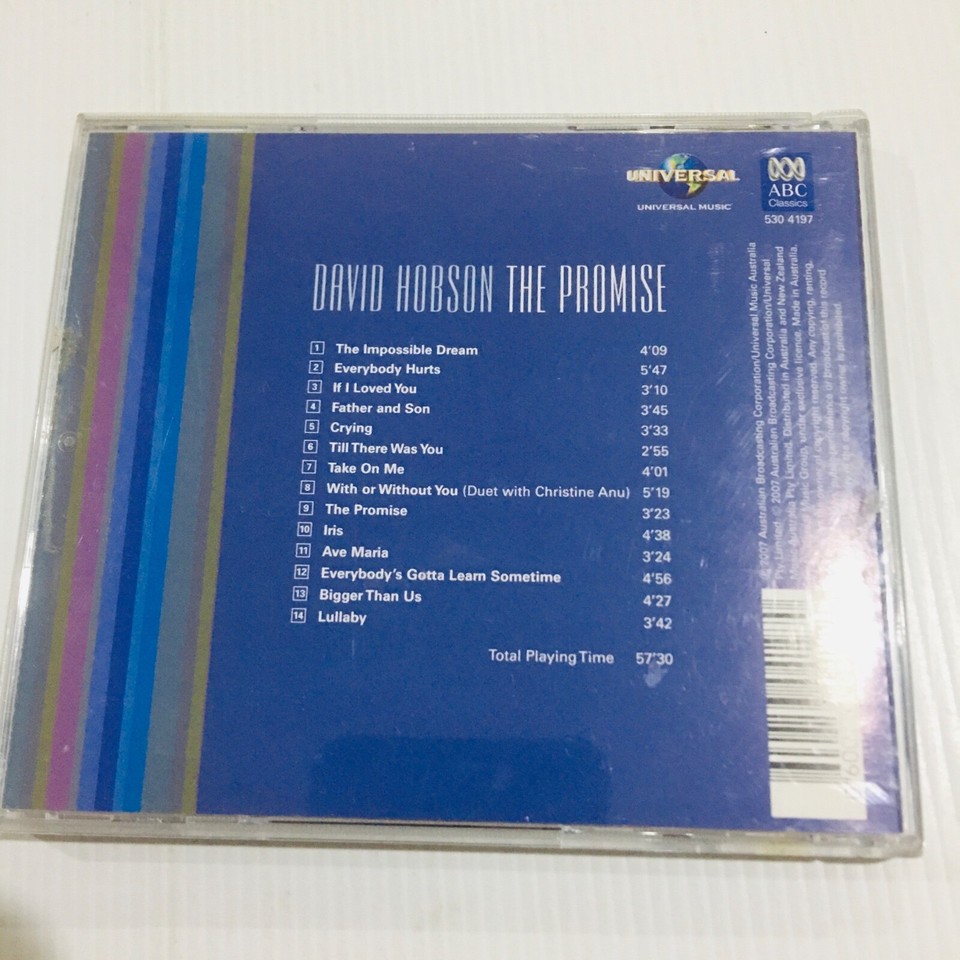 Promise by David Hobson (CD, 2007) | eBay