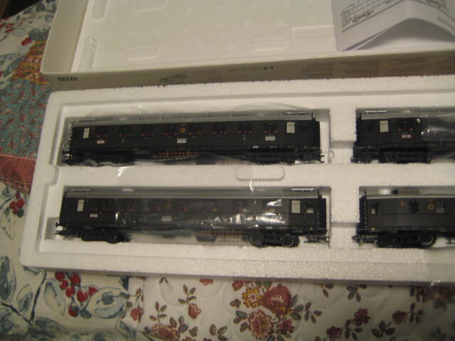 Marklin H0 42229 DRG "Hapag-Lloyd" Passenger Car Set in original box ...