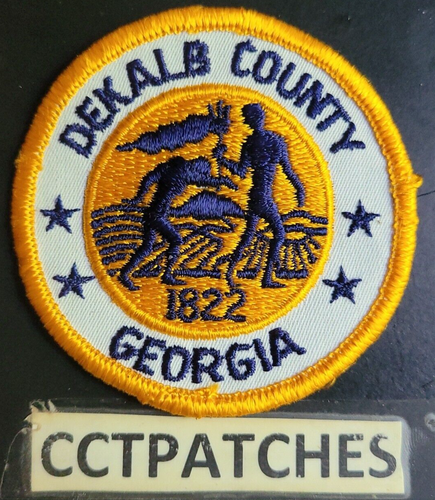 DEKALB COUNTY, GEORGIA POLICE? SHOULDER PATCH GA | eBay