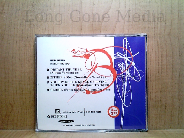 Distant Thunder by Heidi Berry (CD, Maxi, 1993, 4AD) | eBay