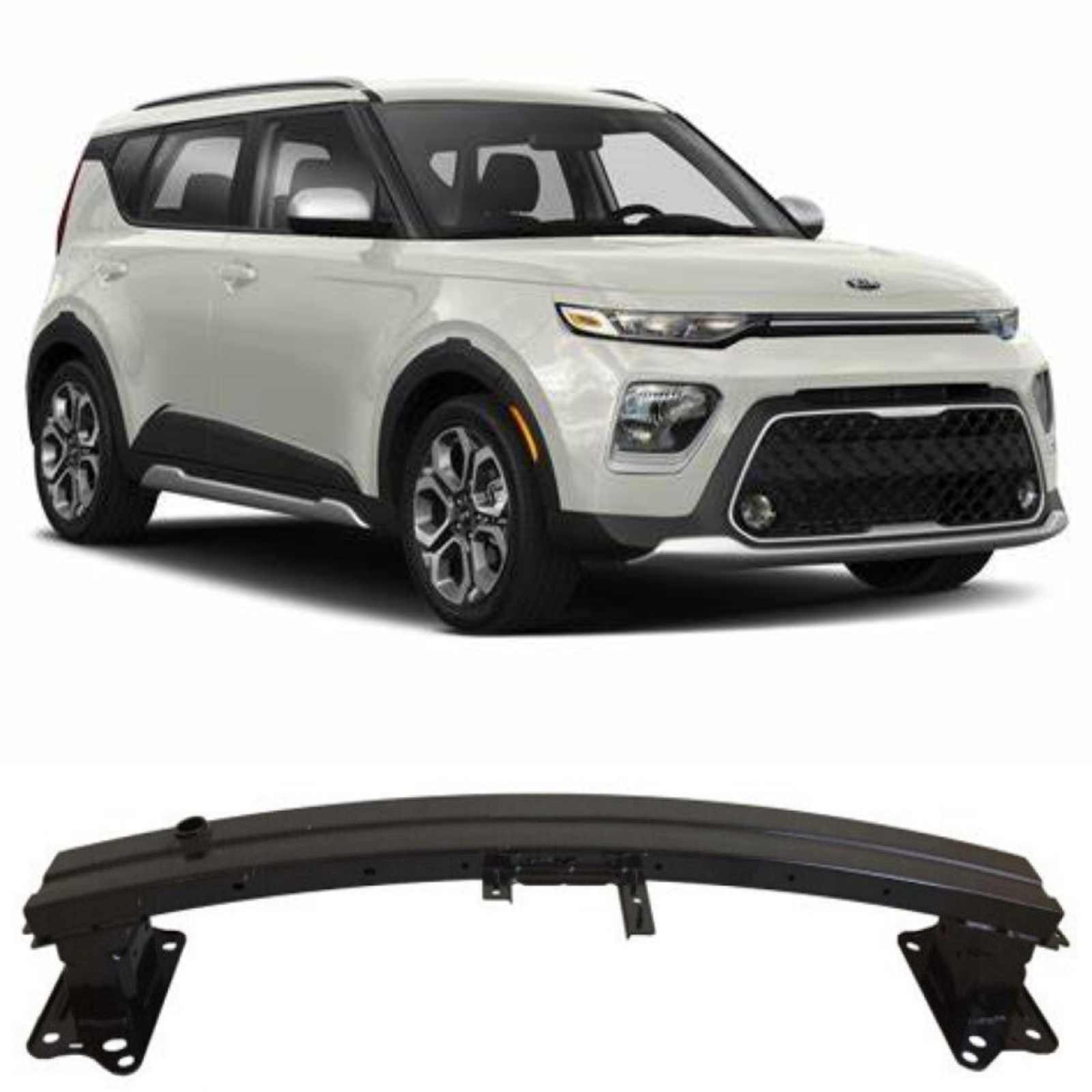 NEW Front Inside inner Bumper Impact Bar Reinforcement ReBar For SOUL ...
