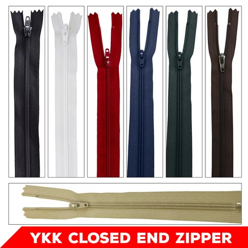 Nylon Zip Closed End Zips Zipper YKK 4 Inch to 20 inch High Quality 8 ...