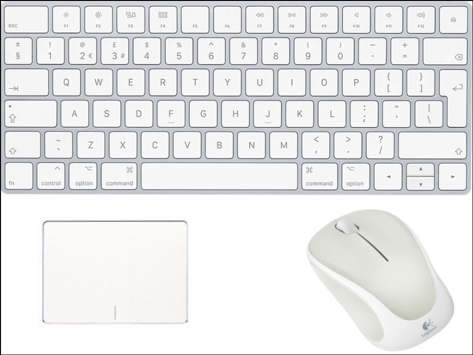 Laptop keyboard with mouse Edible Cake Topper Wafer Icing Cake ...