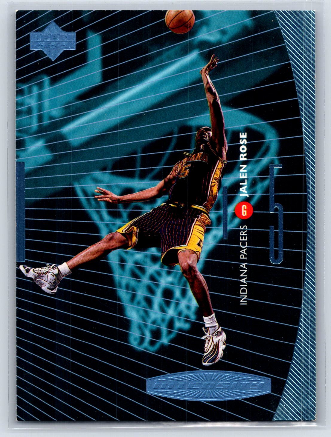 1998 Upper Deck #I25 Jalen Rose INTENSITY Indiana Pacers | eBay