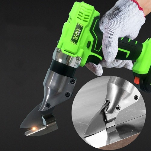 26V Portable Cordless Rechargeable Electric Scissor Metal Sheet Shear ...