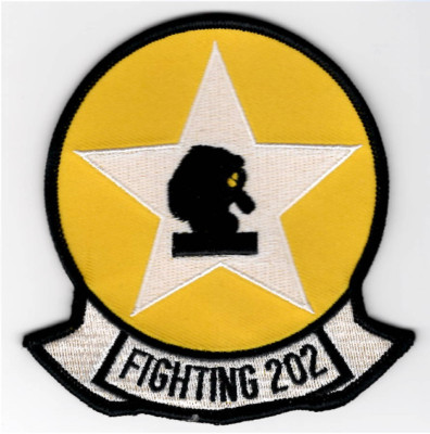 4.25" NAVY VF-202 SQUADRON EMBROIDERED PATCH | eBay
