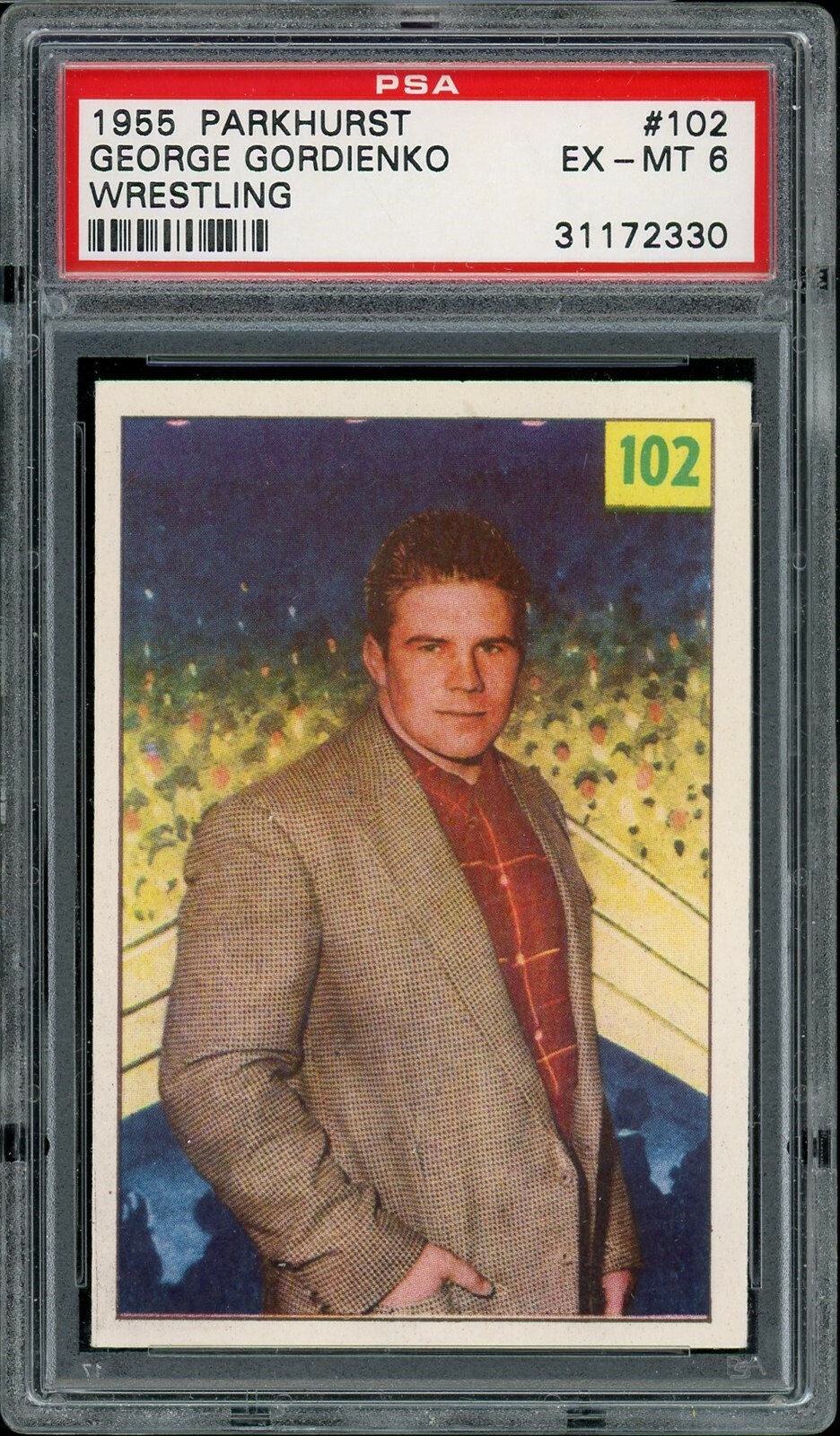 1955 Parkhurst Wrestling #102 George Gordienko PSA 6 | eBay
