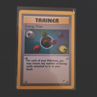 Gym Hero / Challange Pokemon Card Energy Flow Trainer | eBay