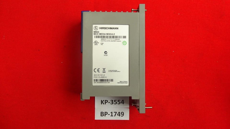 Mice Media Module Hirschmann MM20-T1T1T1T1ASHH Fully Functional | eBay