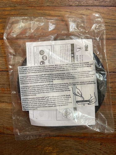 3M 5777 Hookit Soft Interface Pad, 05777, 6 x 1/2 x 3/4 inch (3M-05777 ...