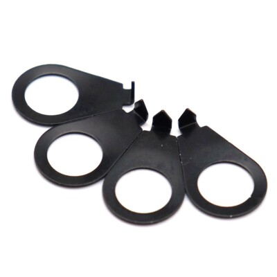 10pcs Guitar Knobs Pointer Plate Knobs Indicator Washers For Most ...