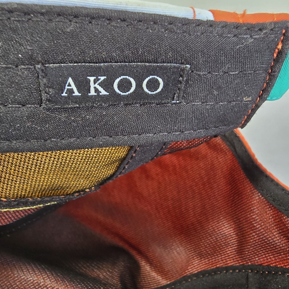 Akoo 5 Panel Nylon Lightweight One Size Adjustale Running Activewear ...