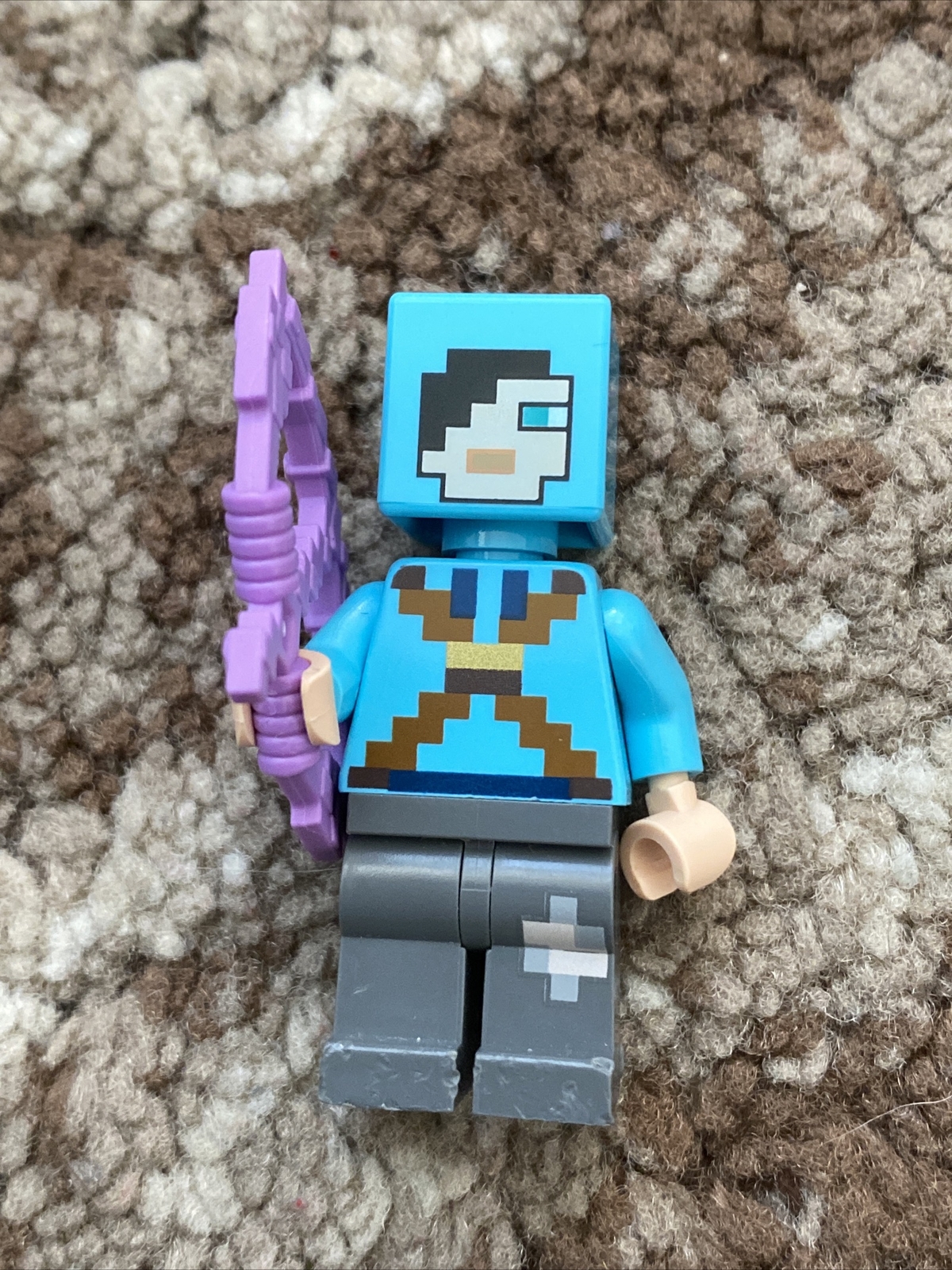 LEGO Genuine Minecraft Dragon Slayer min067 21151 Minifig Minifigure | eBay