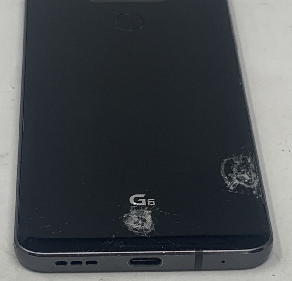 LG G6 H873 32GB Black Unlocked Android Smartphone CB/SEE PHOTOS ...