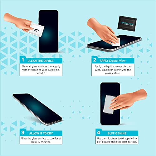 Liquid Glass Screen Protector - Wipe On Scratch and Shatter Resistant ...