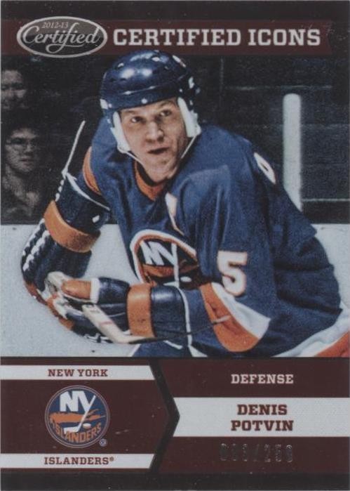 2012-13 Panini Certified - Certified Icons Denis Potvin #I-7 /250 for ...