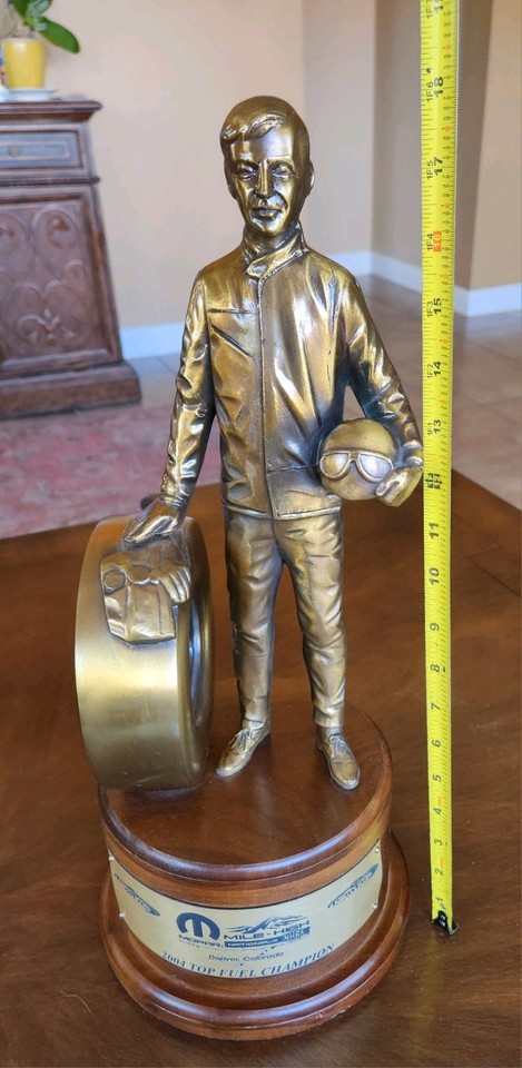 2004 NHRA TOP FUEL CHAMPION WALLY TROPHY- MOPAR MILE HIGH NATIONALS ...