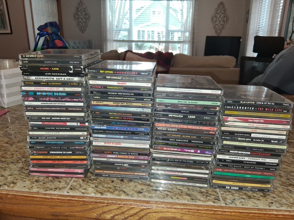 Hair metal,Rock Music CD Collection 88 Rock, Classic Rock, Alternative ...