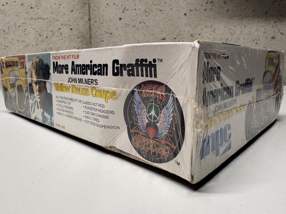 RARE! MPC Model Coupe Yellow 1932 Ford 5 Window American Graffiti 1979 ...