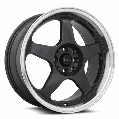 Vors Wheels Rim SP1 17x8 5x110 ET35 73.1CB Hyper Black Machine Lip | eBay
