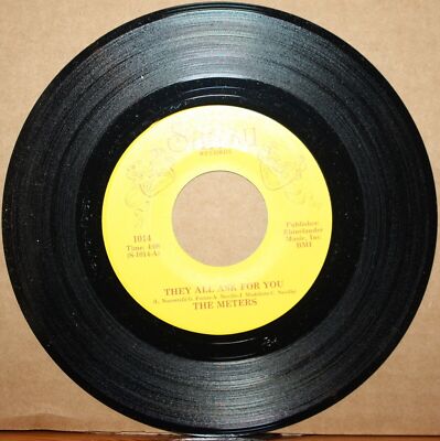 METERS They All Ask For You *HEY POCKY A-WAY* New Orleans Funk 45 on ...
