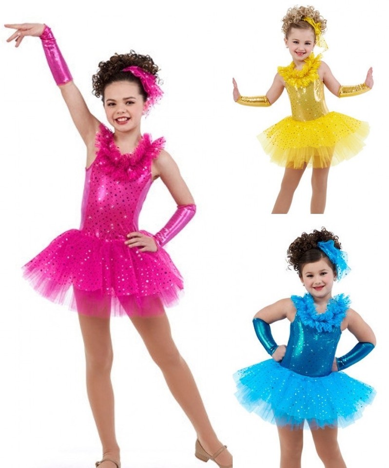 Glam TURQUOISE Adult Large Dance Costume Glitter Sequin Ballet Tutu Tap ...
