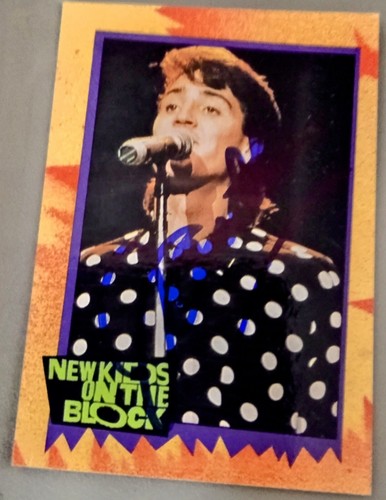 JONATHAN KNIGHT NKOTB SIGNED VINTAGE ORIGINAL NEW KIDS ON THE BLOCK ...