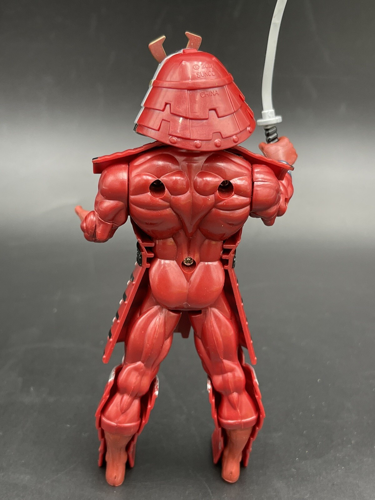 VTG Sunco Xtreme Ninja 2001 Poseable Action Figure Red W/ Armor | eBay