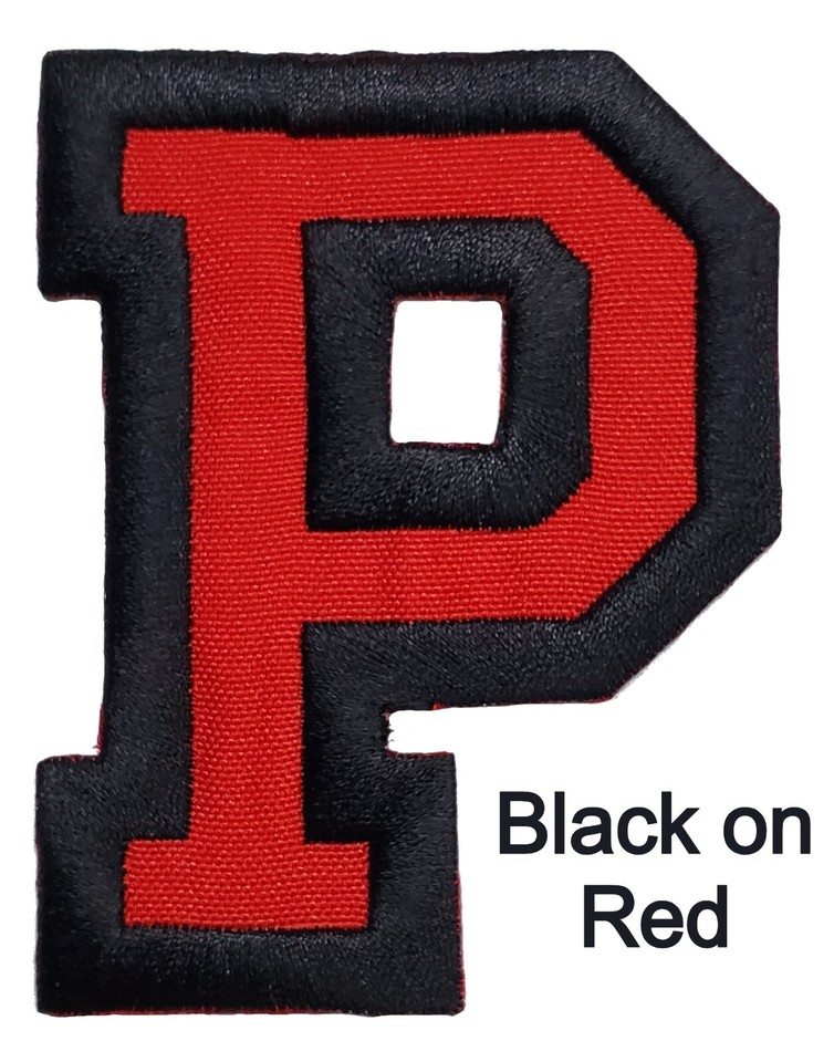 Letters College Varsity Letterman Embroidered Iron On Patch Customize ...