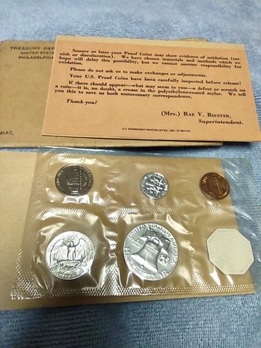 1961 United States Silver Proof Set OGP - No Reserve - Free S&H USA | eBay