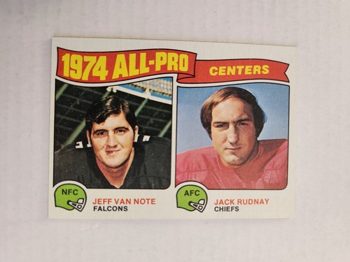 1974 ALL-PRO CENTERS ,1975 TOPPS #204 VAN NOTE,RUDNAY | eBay