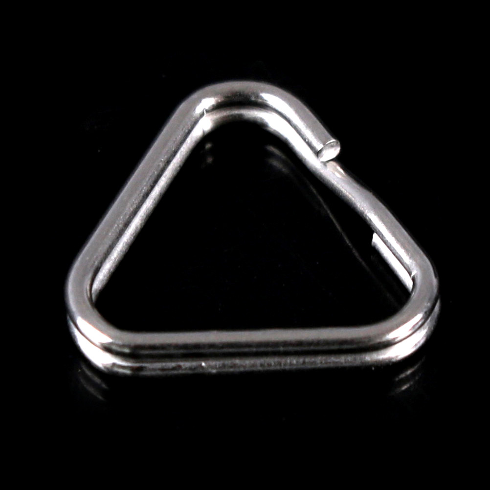4Pcs Replacement Chrome Finish Split Ring Camera Strap Triangle Rings ...