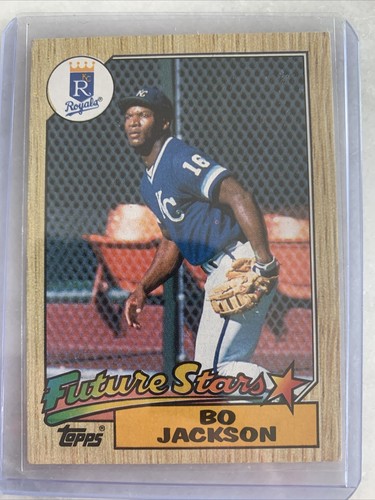1987 Topps #170 Bo Jackson Fucture Stars. Free Shipping! | eBay