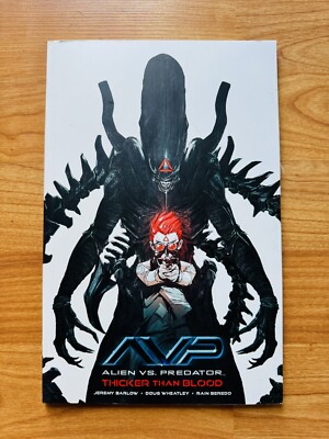 ALIEN VS. PREDATOR THICKER THAN BLOOD TPB DARK HORSE COMICS VERY RARE ...