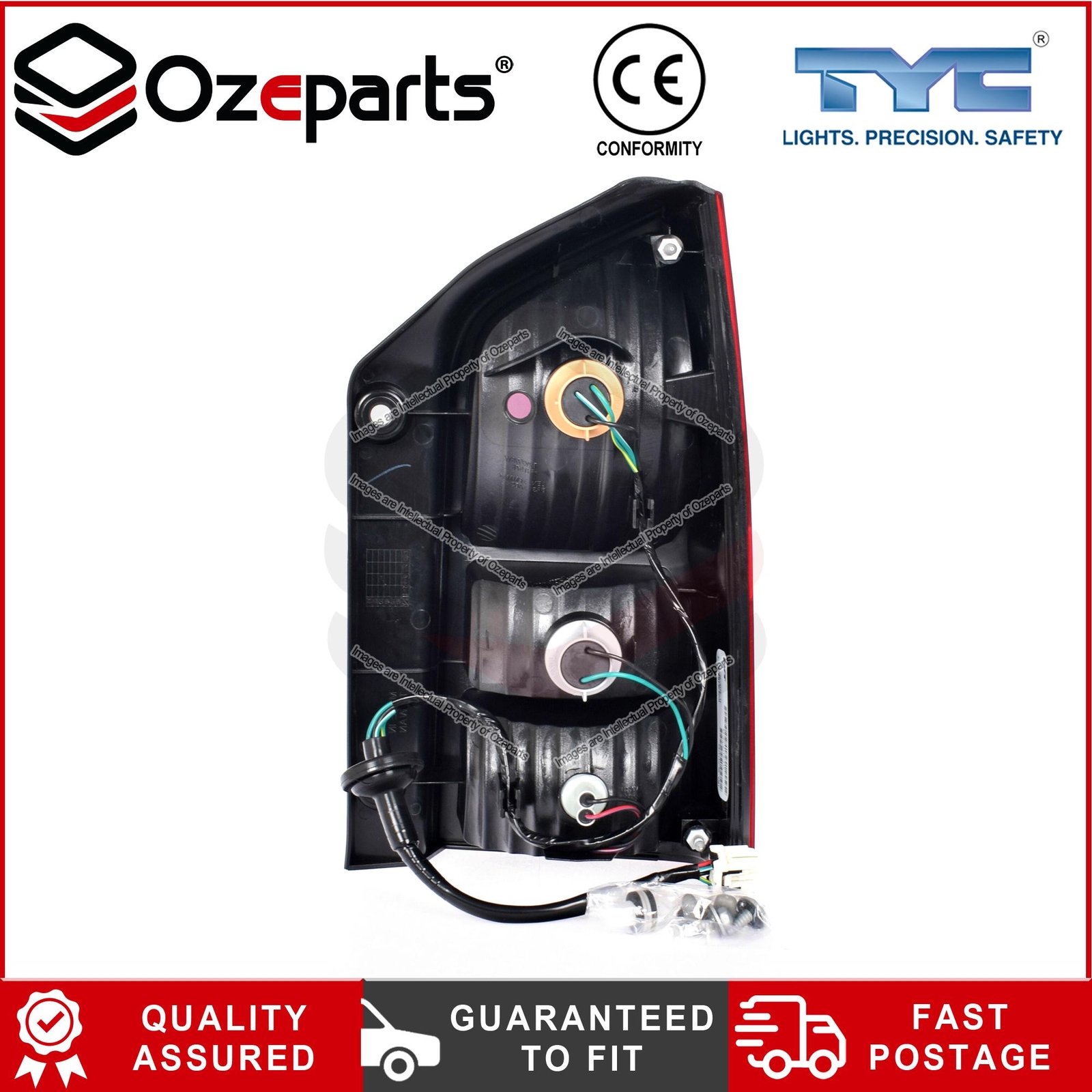 LH LHS Left Hand Tail Light Lamp (Type 1) For Nissan Pathfinder R51 ...