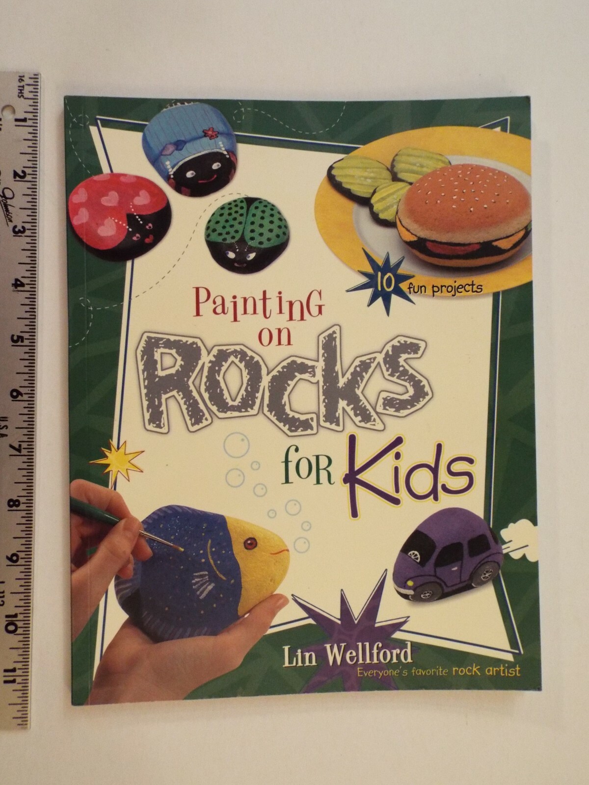 Painting on Rocks for Kids by Lin Wellford (2002, Trade Paperback) for ...