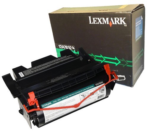 12A7632 LEXMARK T630 T632 T634 PRINT CARTRIDGE BLACK 734646142823| eBay