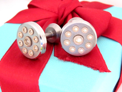 Tiffany & Co Silver Titanium Turbo Picasso Cufflinks Cuff Link | eBay
