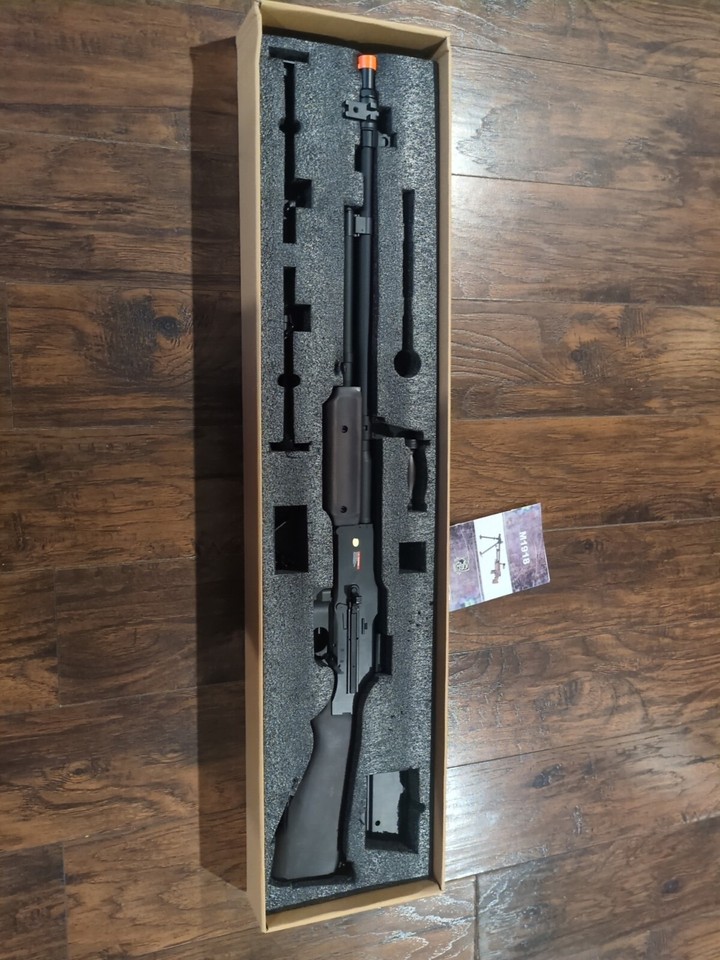 S&T M1918A2 G3 BAR AIRSOFT AEG REAL WOOD FULL METAL | eBay