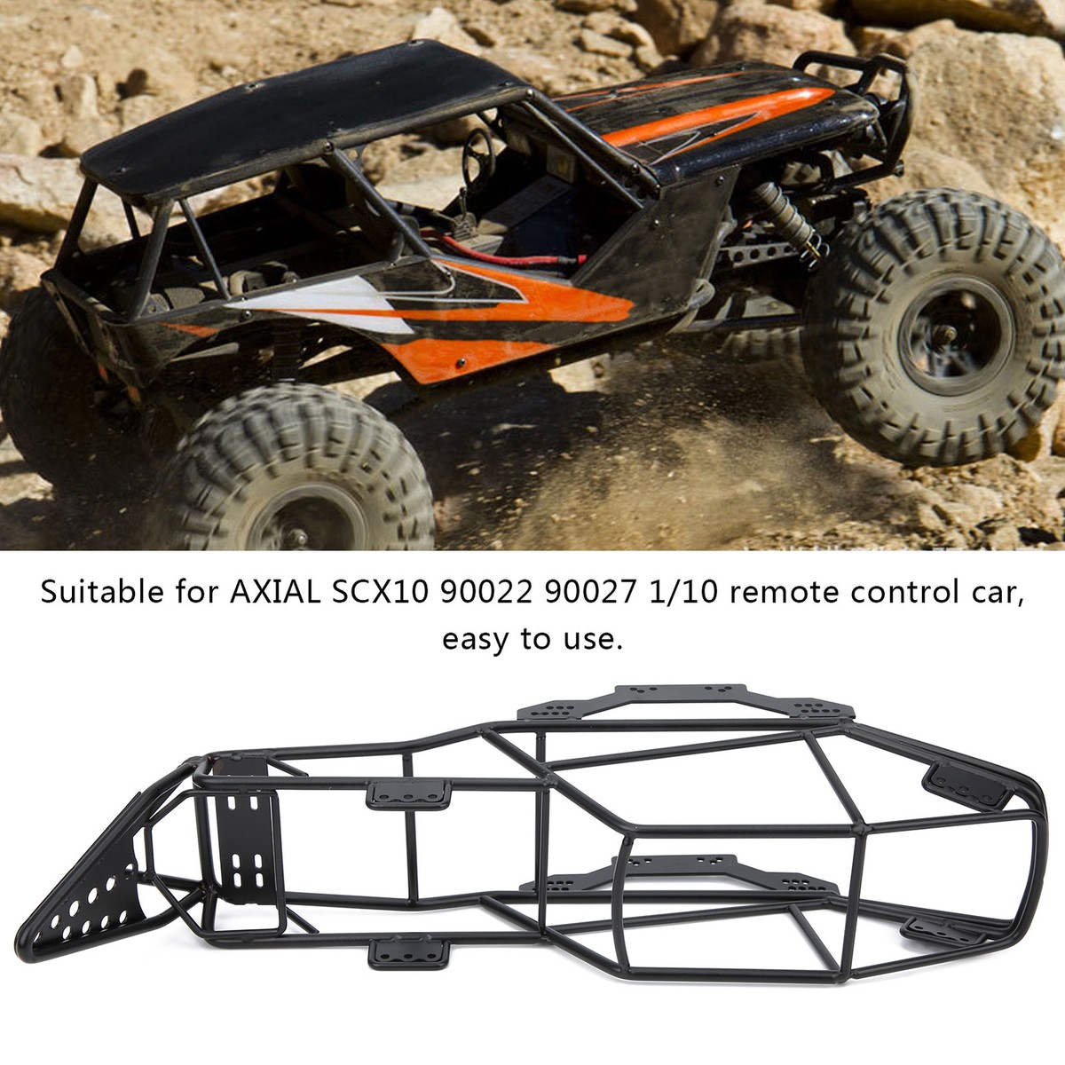 Rc Crawler Tube Chassis R1 RTR 1/10 Rock Buggy Tube Frame 4WD Crawler|