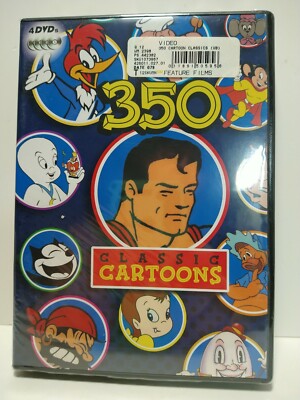350 Classic Cartoons (DVD) 11891505956| eBay