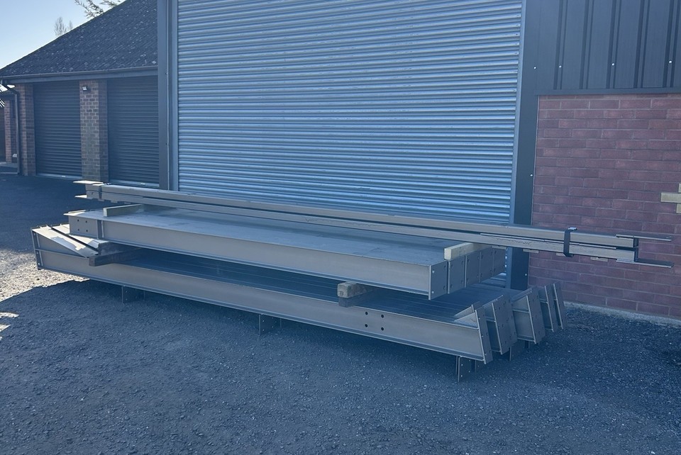 rsj steel frame building Kit Shed Workshop 60x30x12 (no Vat) Please ...