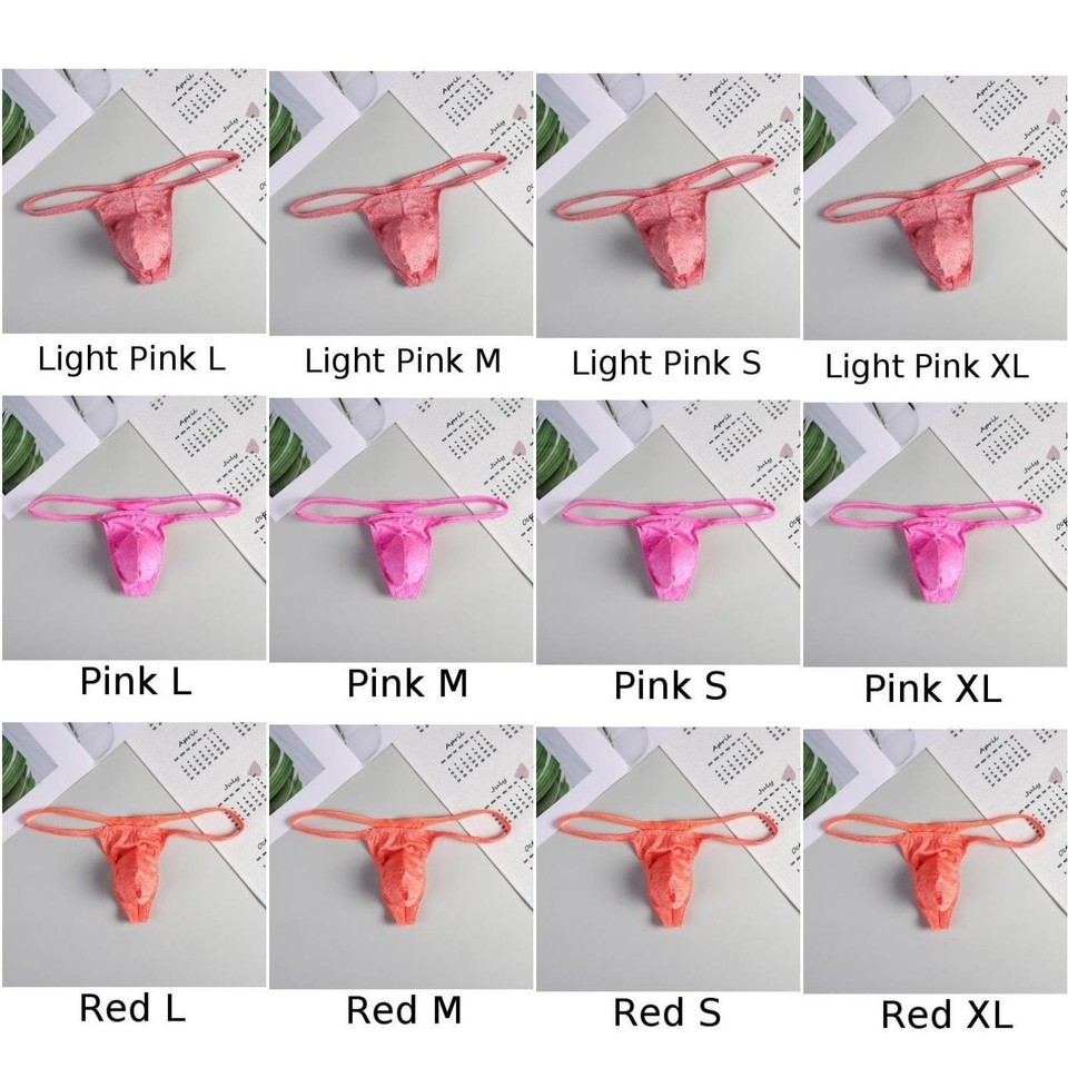 Beach Wear Low Waist G-String Thong Style Underwear 80% Polyester ...